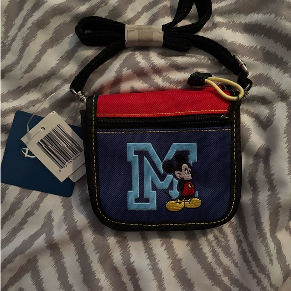 Disney | Bags | Disney Mickey Mouse Wallet Purse Cross Body Shoulder ...